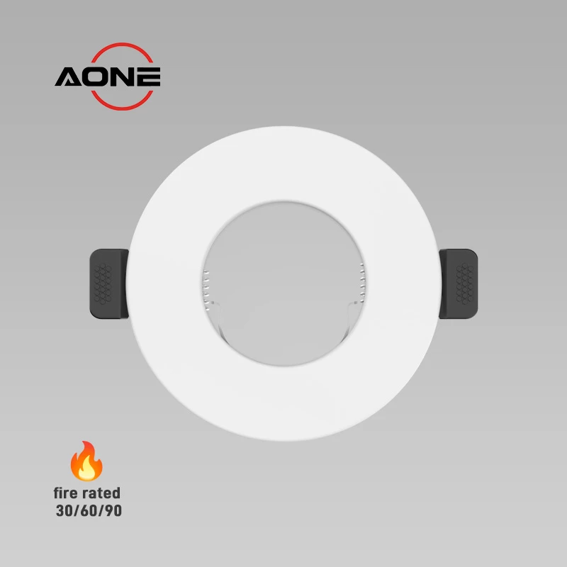 Luminaire encastré coupe-feu IP65 pour GU10, module LED, découpe 68 mm